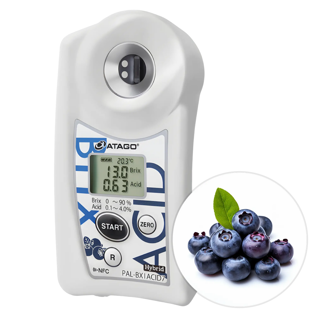 ATAGO Pocket Brix-Acidity Meter (Blueberry) - Master Kit – AgroGenius